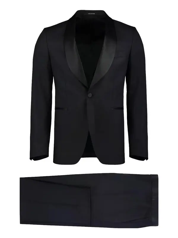 Tagliatore Single Breasted Suit - Black