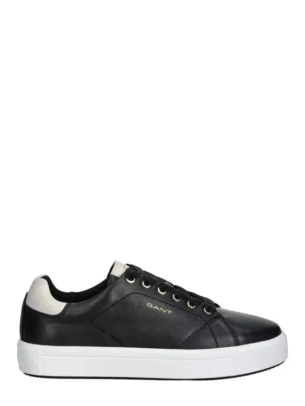 Gant Avino Leather Sneakers - Black