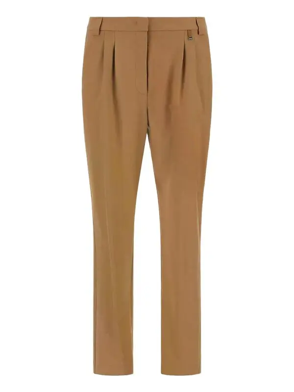 Herno Pleated Trousers - Brown