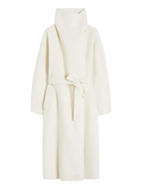 Max Mara Cashmere Robe Coat - Ivory
