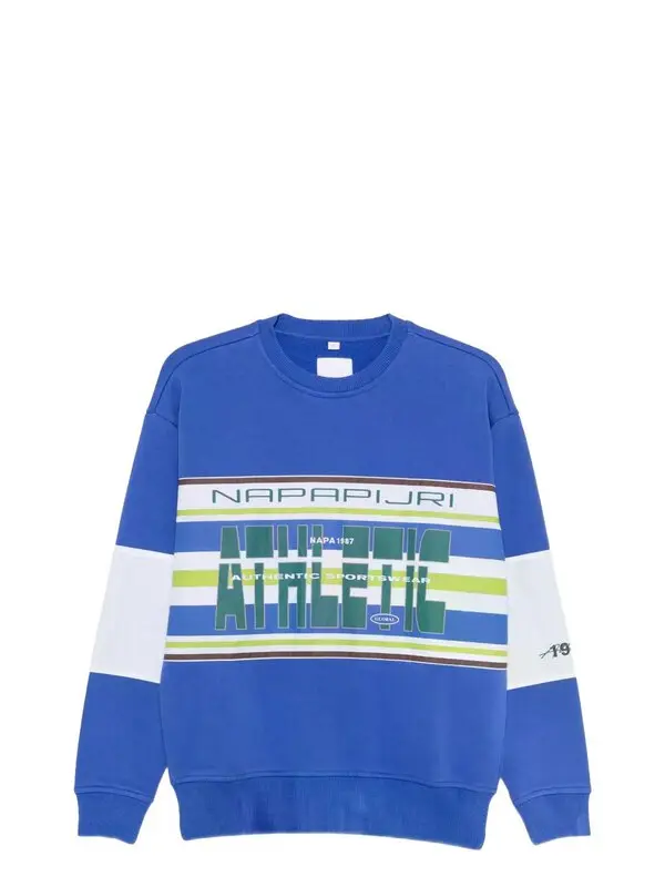 NAPAPIJRI X Martin Rose Lamont Sweatshirt - Blue