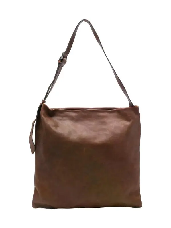 SOMMET Lidia Buckle-detail Messenger Bag - Brown