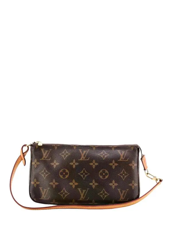 LOUIS VUITTON Pochette Accessoires Nm Monogram Canvas - Brown