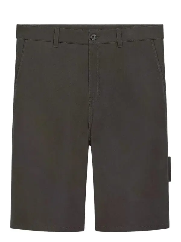COURREGES Button-fastening Pockets Shorts - Grey
