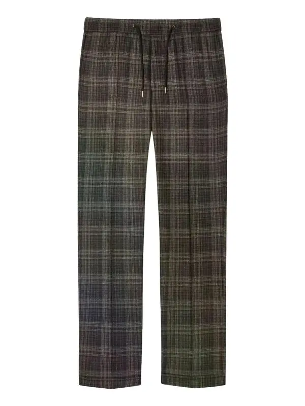 Paul Smith Checked Trousers - Brown
