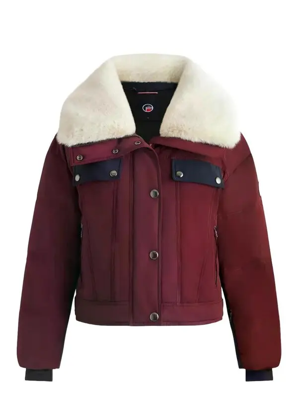 Fusalp Lakki Faux-fur-collar Jacket - Red