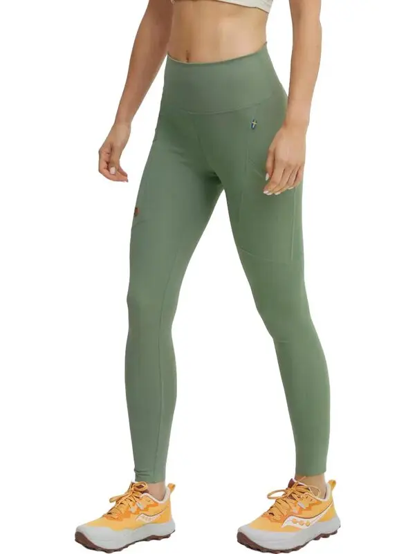 Fjallraven Abisko Pocket Leggings - Green