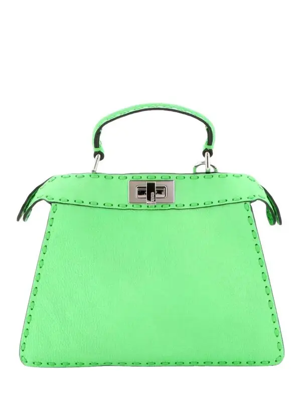 Fendi Selleria Peekaboo Iseeu Small Satchel - Green