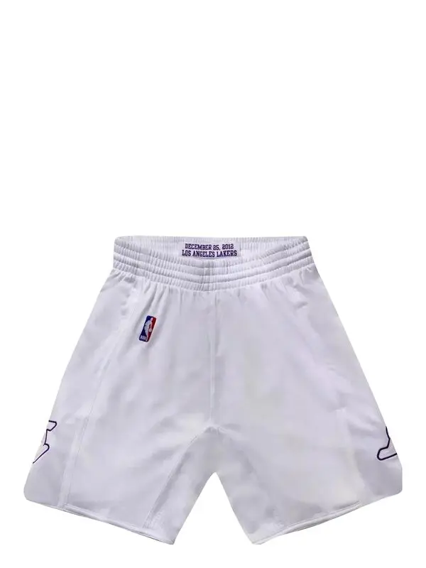 Mitchell & Ness Los Angeles Lakers 2012 Christmas Day Shorts - White