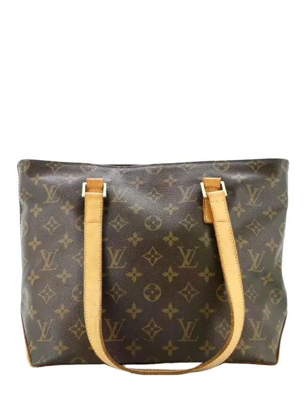 LOUIS VUITTON Cabas Piano Monogram Canvas Tote Bag - Brown