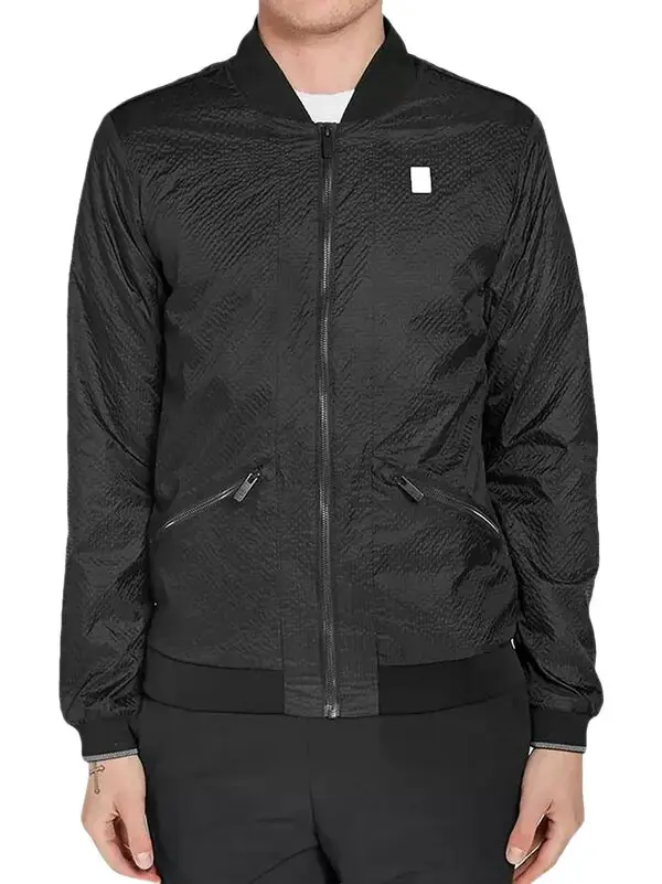 Nike Full-zip Court Bomber Jacket - Black