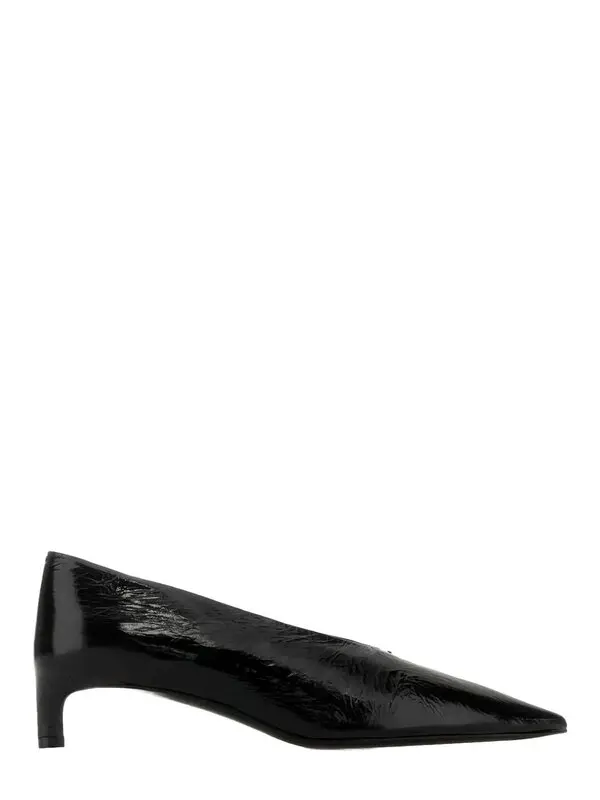 JIL SANDER 40mm Leather Pumps - Black