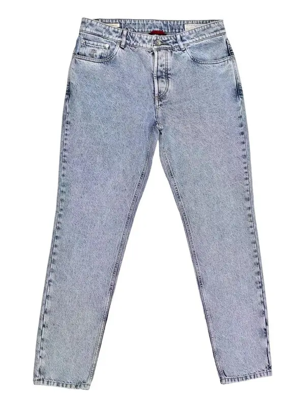 Brunello Cucinelli Embroidered Jeans - Blue
