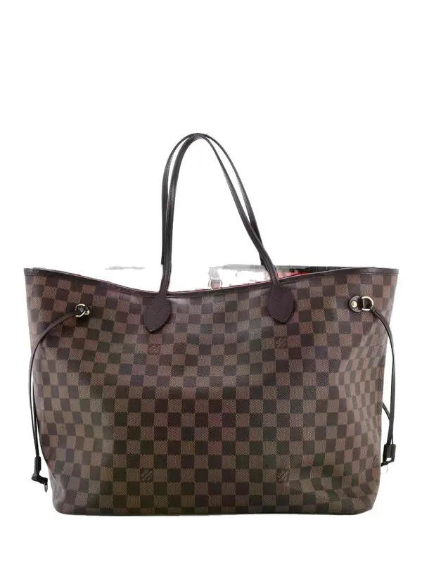 LOUIS VUITTON Neverfull Damier Gm Tote Bag - Brown