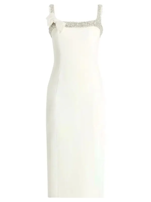 Jenny Packham Lucy Midi Dress - White