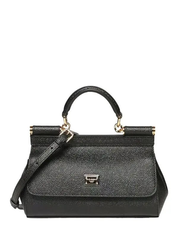 Dolce & Gabbana Small Sicily Tote - Black