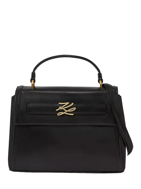 Karl Lagerfeld Small K/autograph Satchel - Black