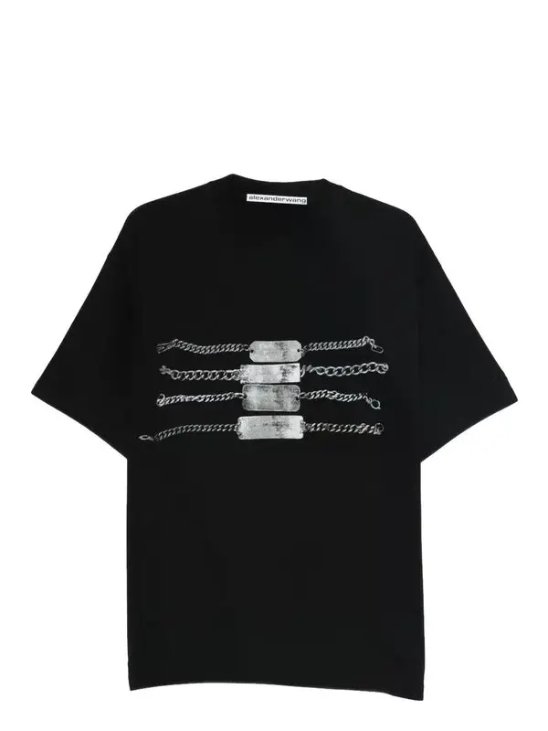 Alexander Wang Crew-neck T-shirt - Black