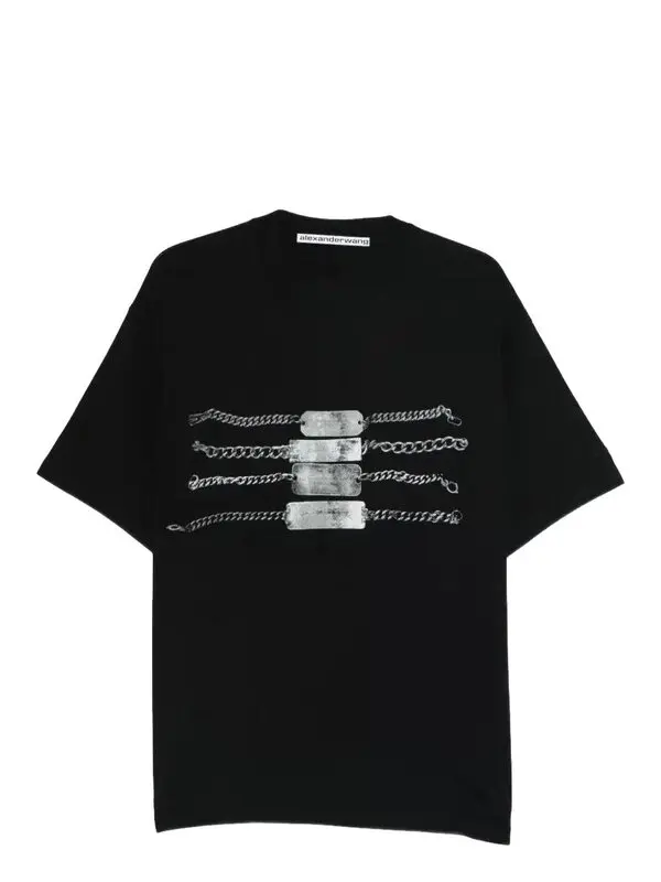 Alexander Wang Crew-neck T-shirt - Black
