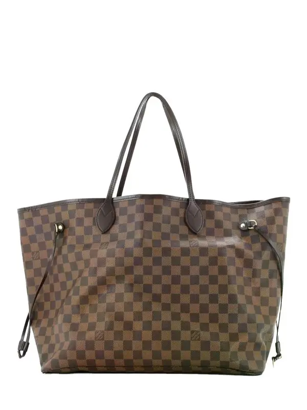 LOUIS VUITTON Neverfull Damier Gm Tote Bag - Brown