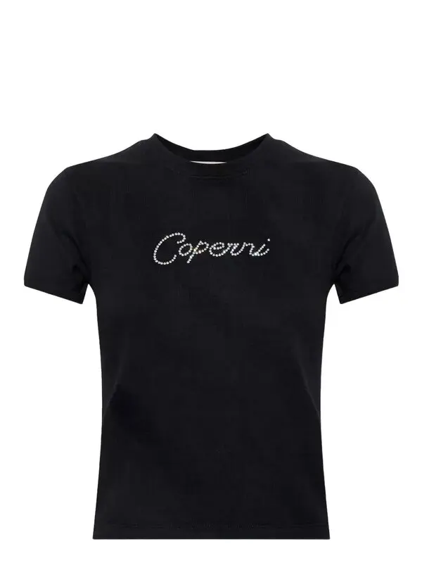 Coperni Logo-embellished T-shirt - Black