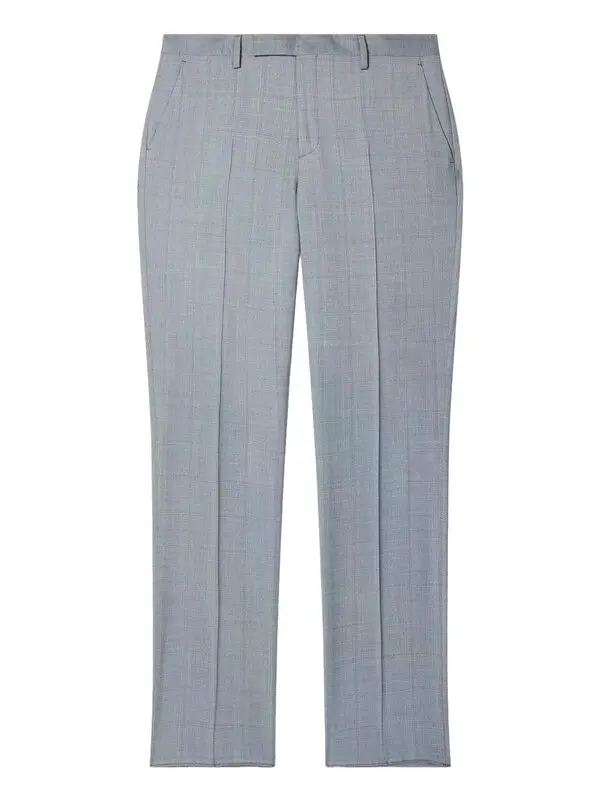 Paul Smith Checked Trousers - Grey