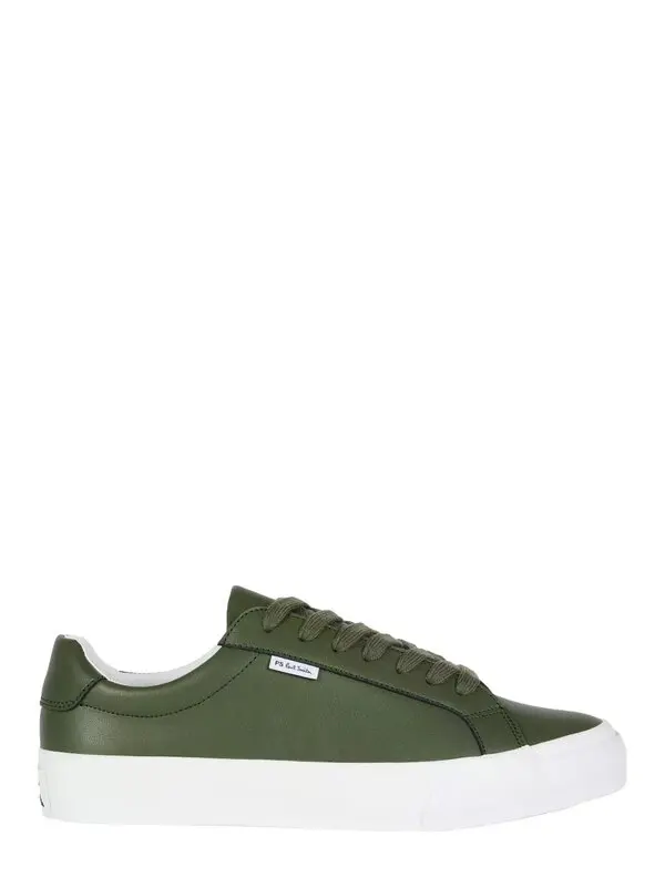 Paul Smith Lace-up Leather Sneakers - Green
