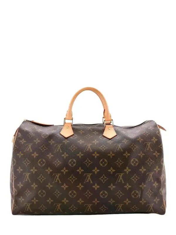 LOUIS VUITTON Speedy Bandouliere 40 Satchel Monogram - Brown