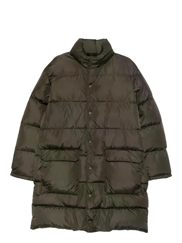 Aspesi Button-fastening Padded Coat - Green