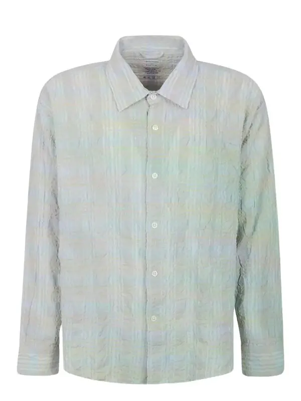 MFPEN Exact Checked Shirt - Blue