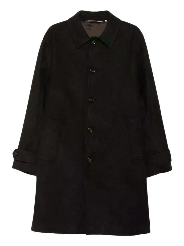 Aspesi Pascal Lavato Buttoned Coat - Brown