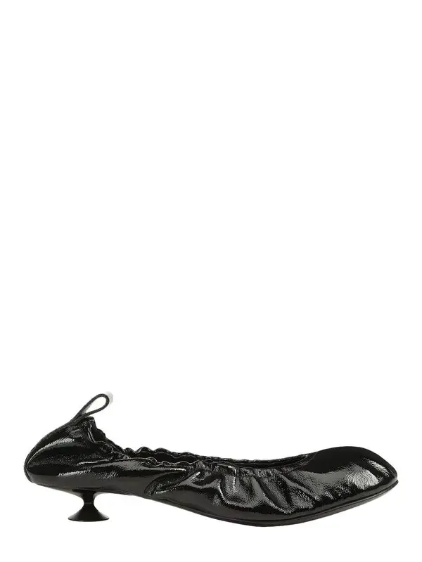 SERGIO ROSSI 25mm Orb Leather Pumps - Black