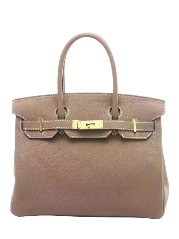 Hermès 2023 Togo Birkin Retourne 30 Handbag - Brown