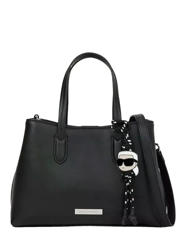 Karl Lagerfeld Small K/ikonik Tote Bag - Black