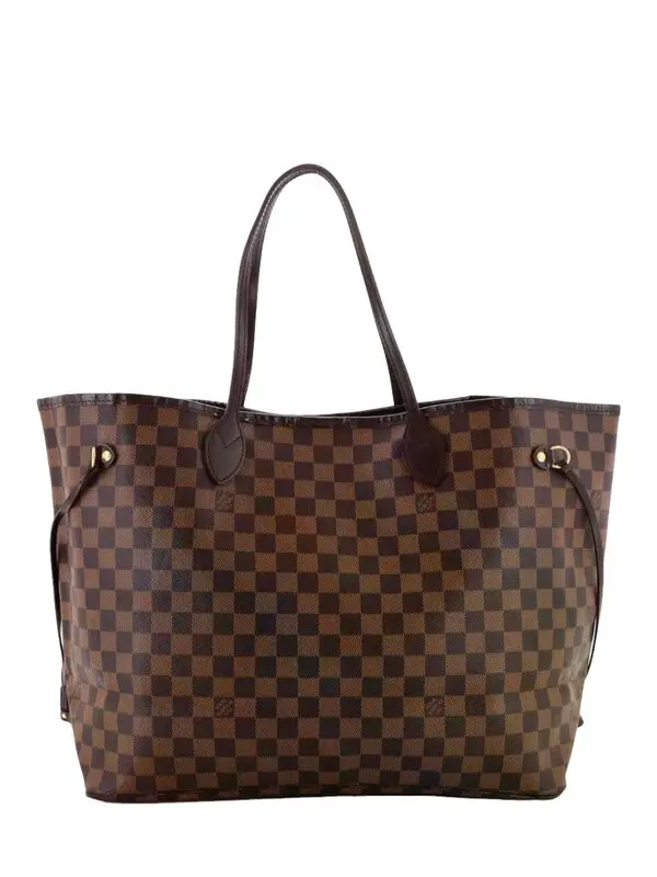 LOUIS VUITTON Neverfull Damier Gm Tote Bag - Brown