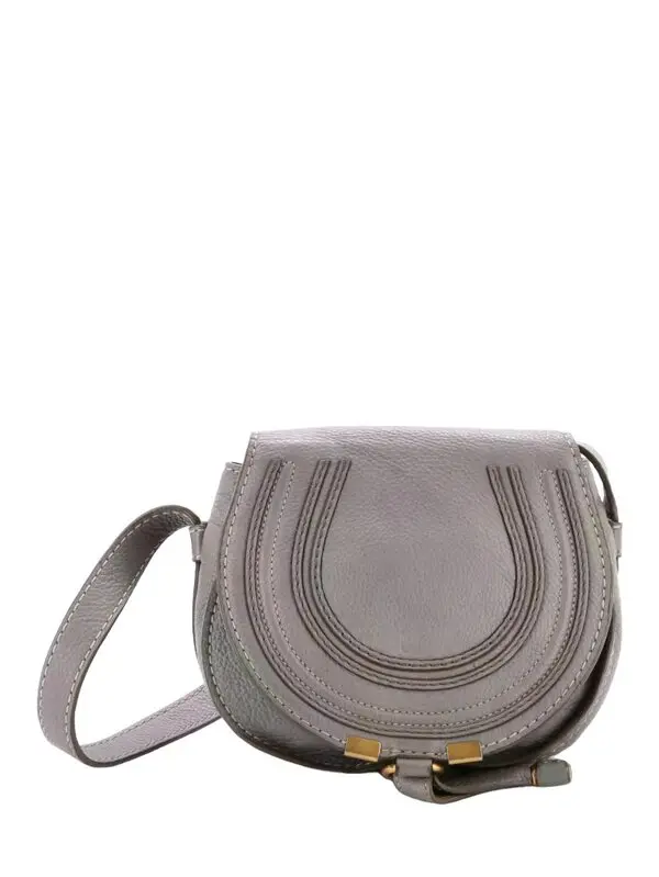 Chloé Marcie Small Crossbody Bag - Grey