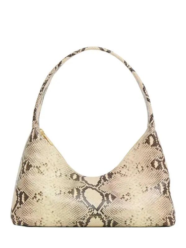 MANSUR GAVRIEL Candy Snakeskin Tote Bag - Neutrals