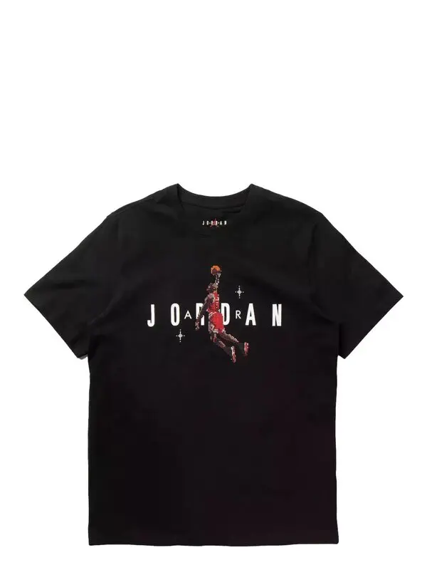 JORDAN Jumpman Holiday Graphic T-shirt - Black