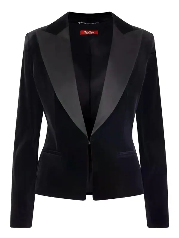 Max Mara Single-breasted Blazer - Black