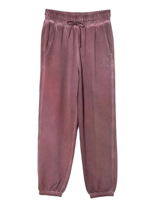 Izzue Logo-embroidered Track Pants - Pink