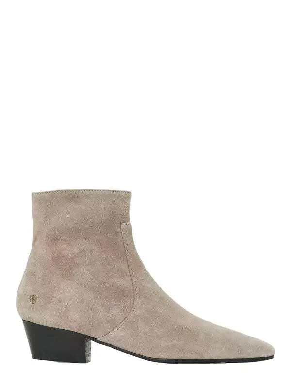 ANINE BING 43mm Freya Pointed Ankle Boots - Neutrals