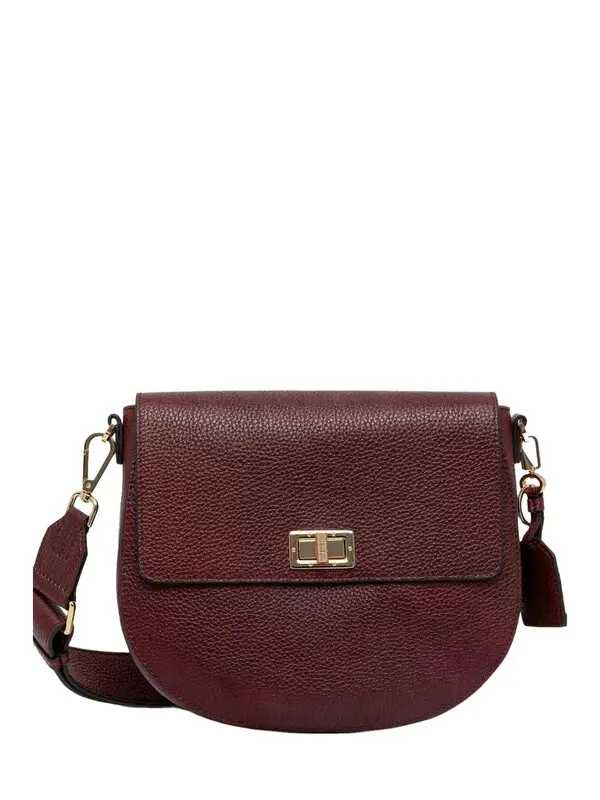 Geox Flavie Turn-lock Crossbody Bag - Red