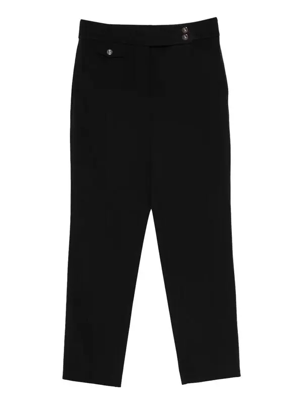 Ralph Lauren Buttoned Trousers - Black
