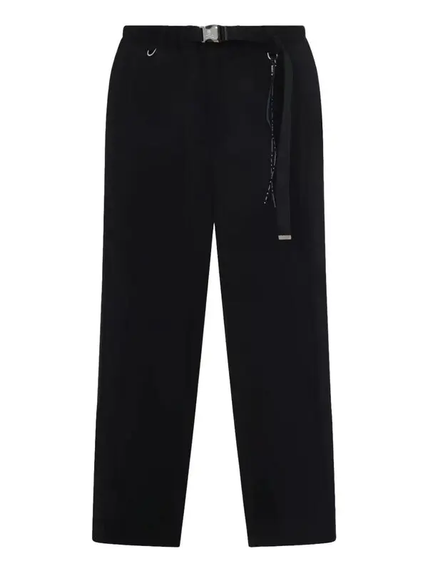 MASTERMIND WORLD Graphic-print Belted Trousers - Black