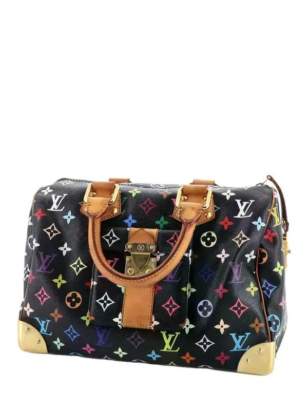 LOUIS VUITTON Speedy 30 Satchel Monogram Multicolor - Black