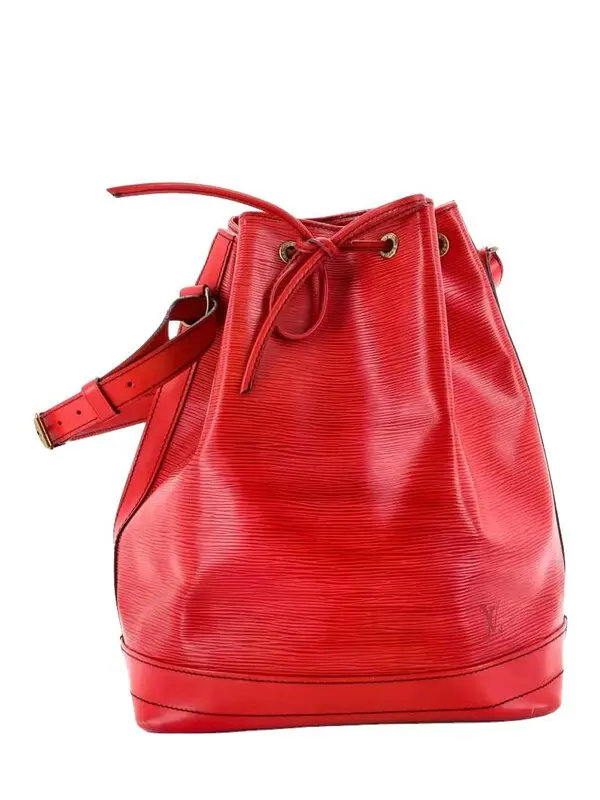 LOUIS VUITTON Noe Large Bucket Bag Epi Leather - Red