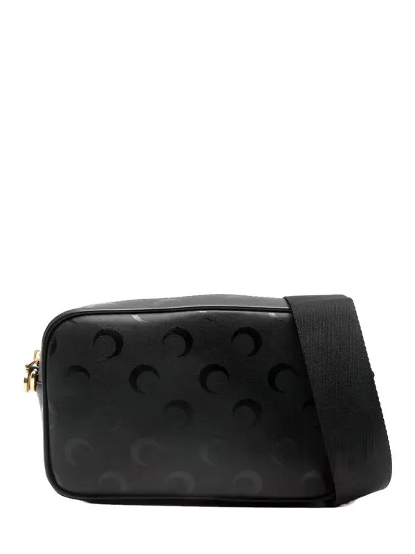 MARINE SERRE Moon Print Satchel - Black