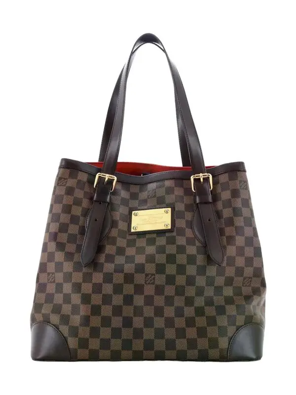 LOUIS VUITTON Hampstead Mm Damier Tote Bag - Brown