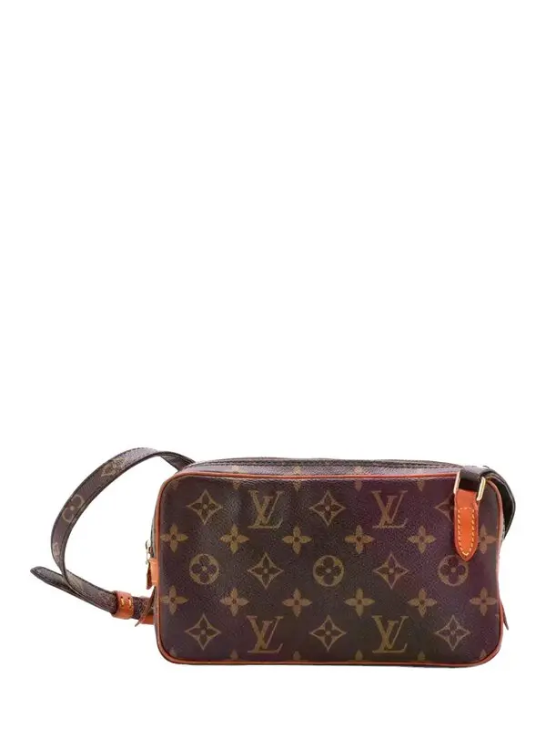 LOUIS VUITTON Pochette Marly Bandouliere Crossbody Bag Monogram Canvas - Brown