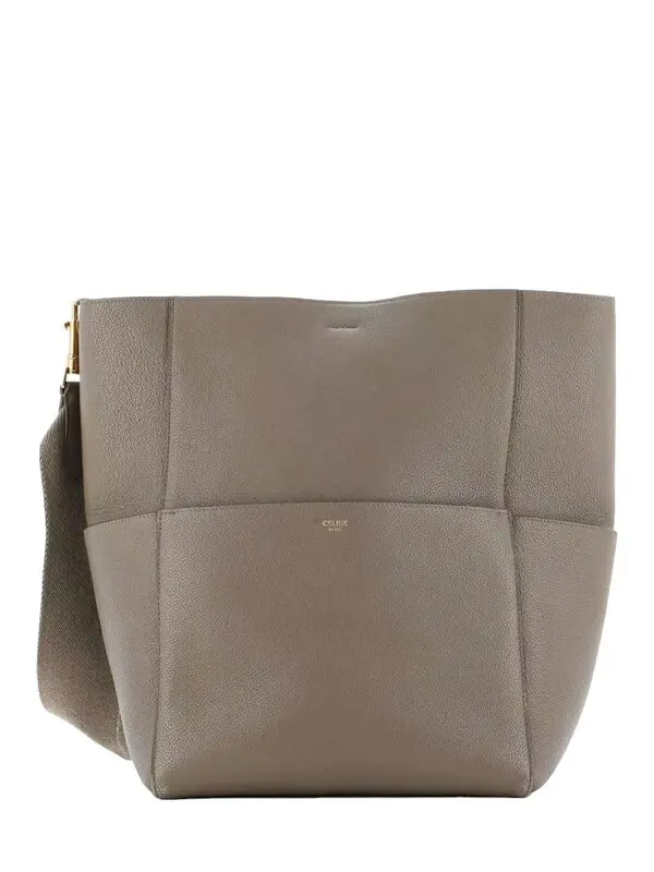 Celine Sangle Seau Large Shoulder Bag - Brown